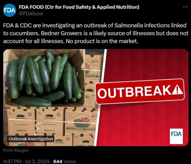 The cucumber outbreak: a CAFO problem? - Food Politics by Marion Nestle