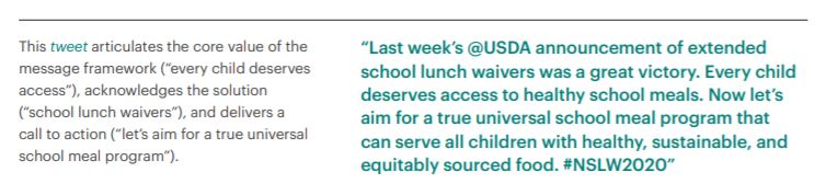 Weekend reading (and thinking): "framing" food messages - Food Politics ...