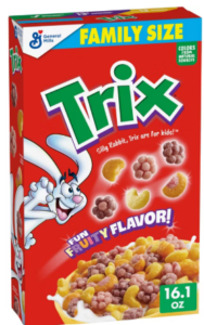 A MAHA Win? Trix without petroleum dyes - Food Politics by Marion Nestle